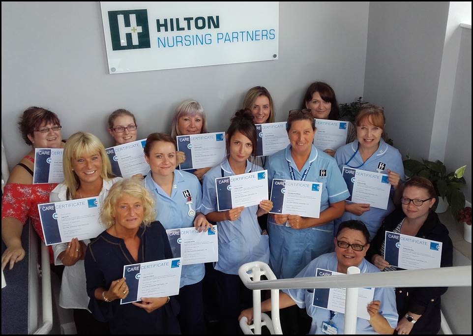 August 2017 Care Certificate | Hilton Nursing Partners